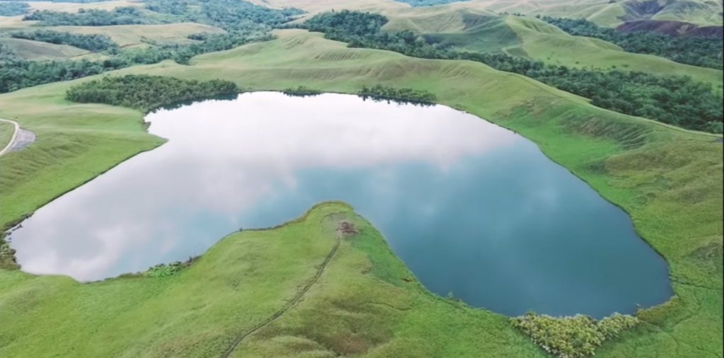 Danau Imfote Sebutan Dari Danau Love, Papua