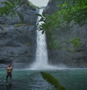 Menikmati Pesona Curug Larangan di Geopark Cileteuh